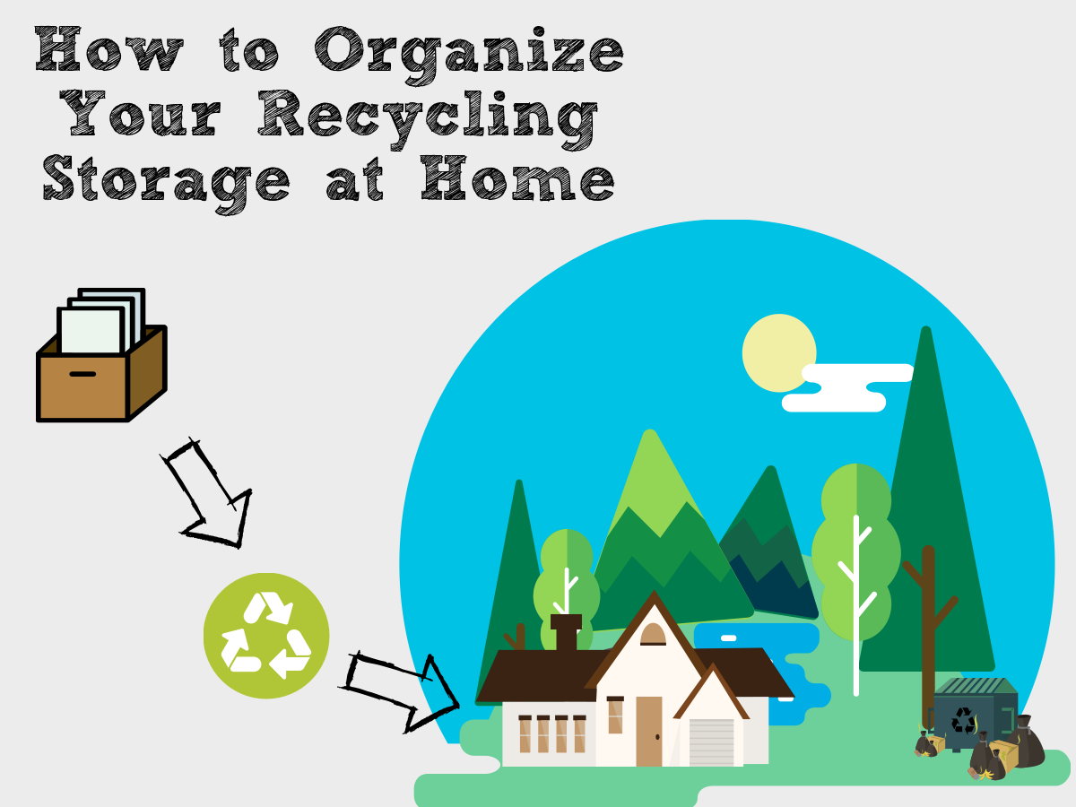 How to Organize Your Recycling Storage at Home - Rubbish Please